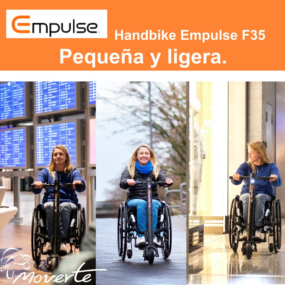La Handbike más pequeña del mercado Empulse F35